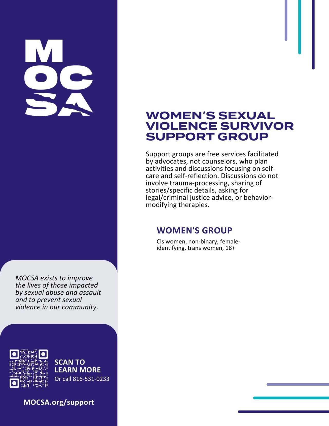 Support Groups - MOCSA