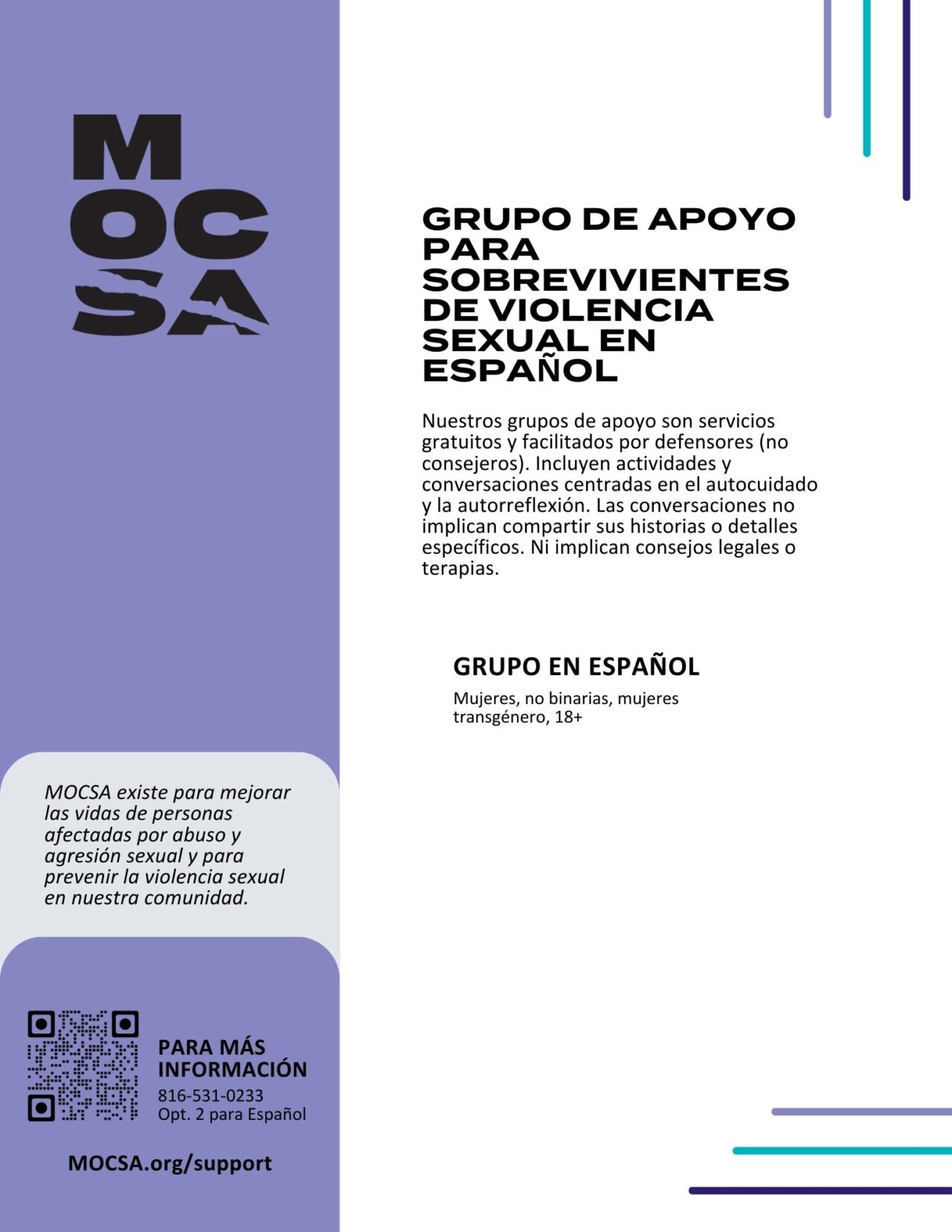 Support Groups - MOCSA